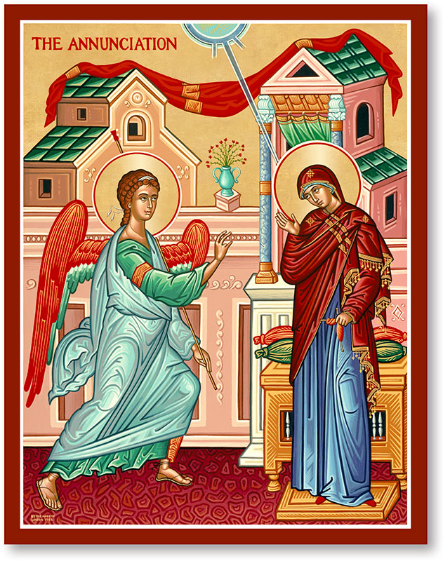 The Annunciation - CatholicBrain.com