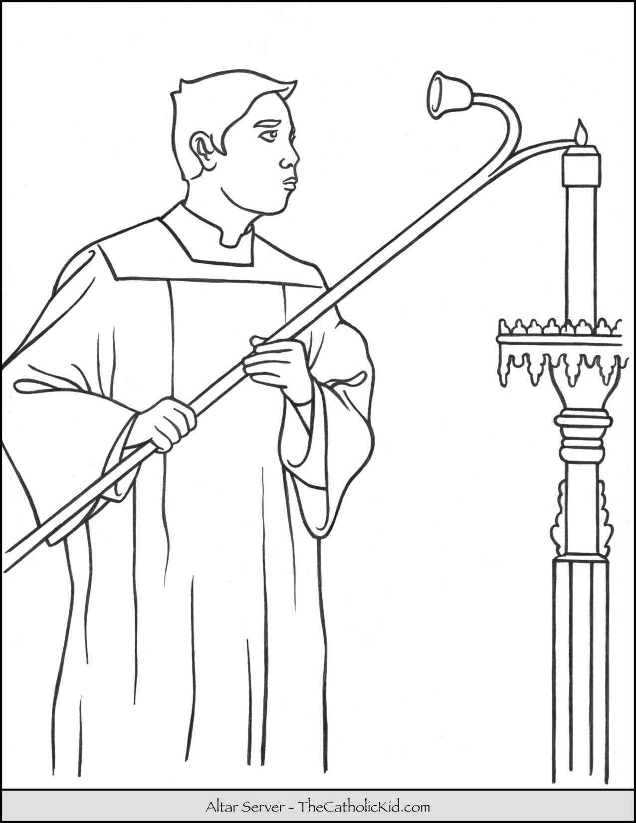 Altar Server - CatholicBrain.com