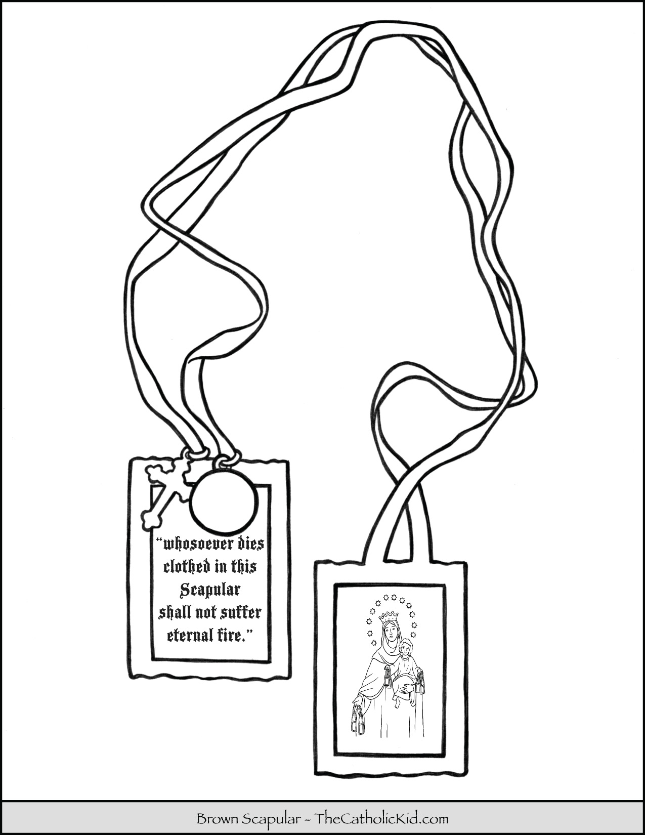 Scapular - CatholicBrain.com