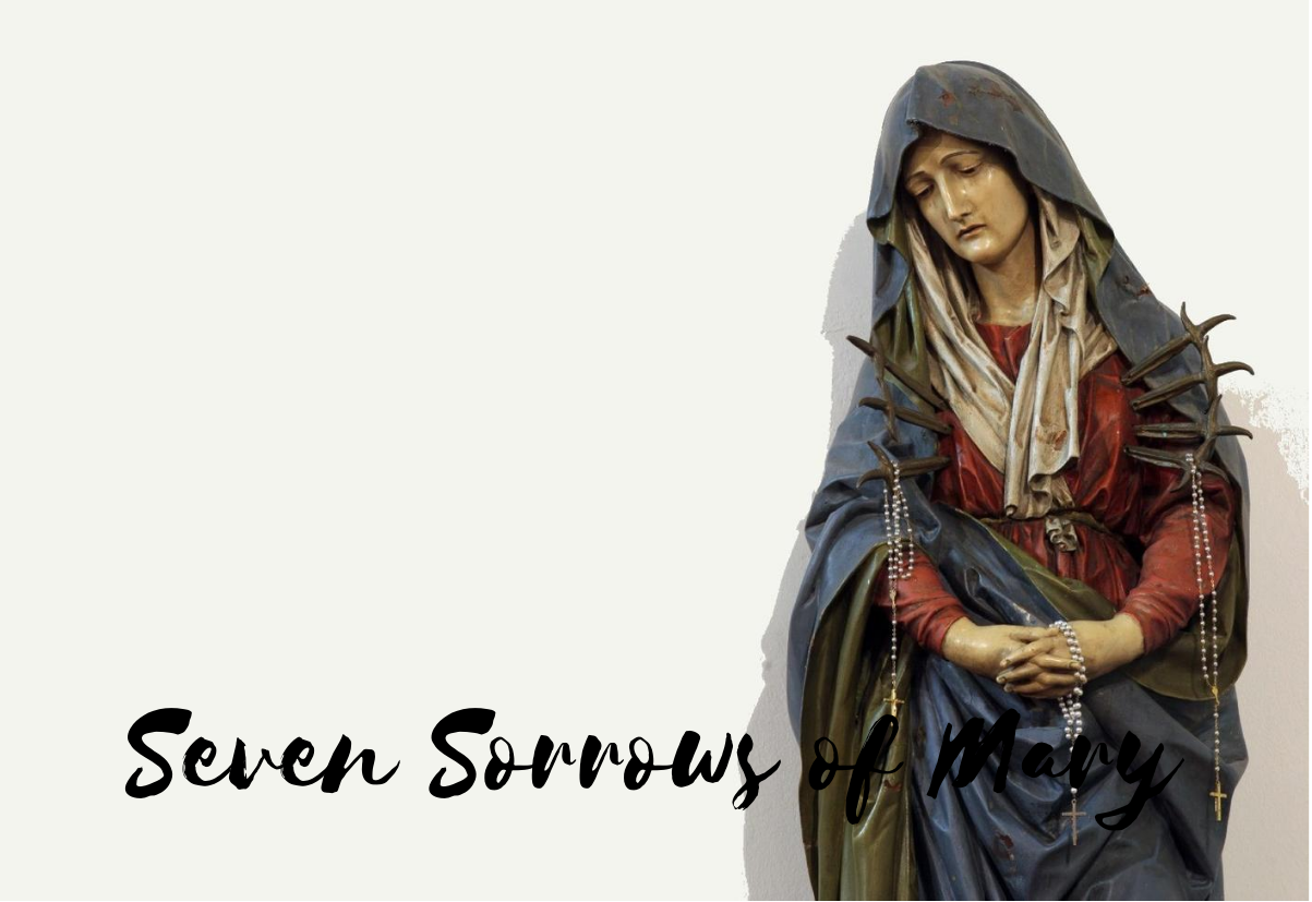 September - The Seven Sorrows of Mary - CatholicBrain.com