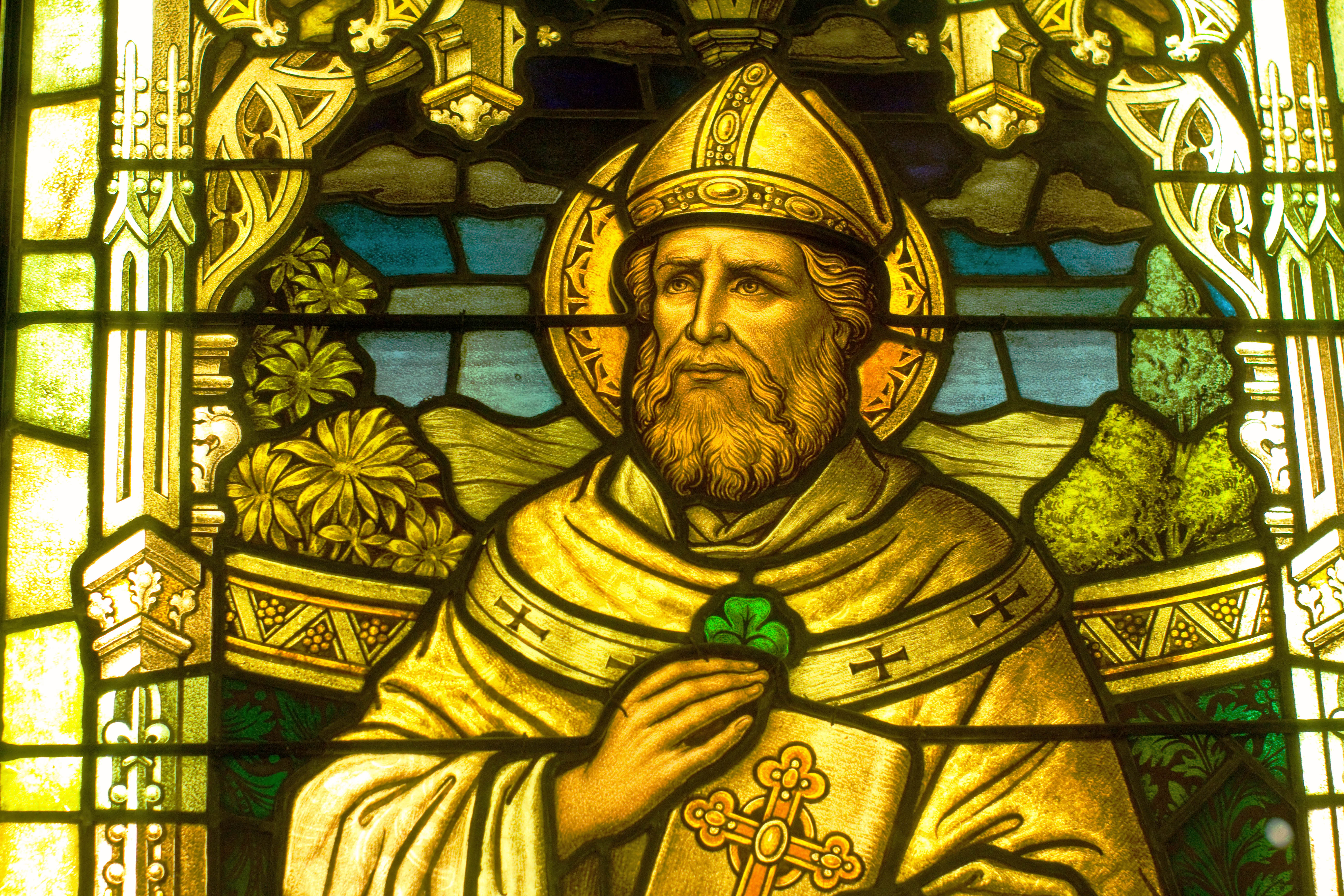 Saint Patrick, Feast Day March 17 - CatholicBrain.com