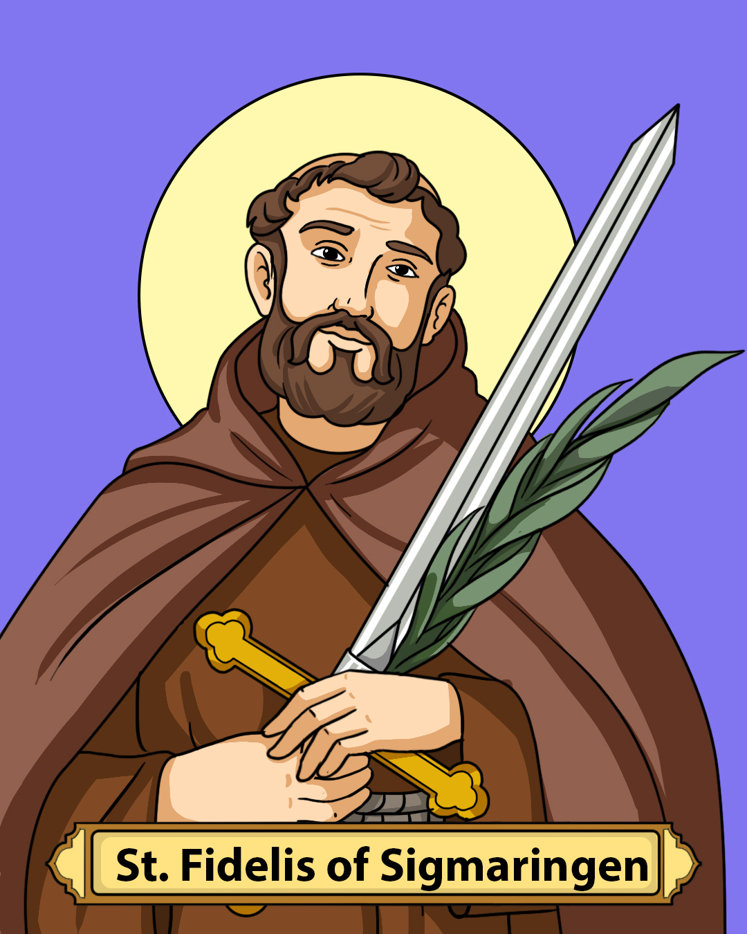 Saint Fidelis of Sigmaringen, Feast Day April 24 - CatholicBrain.com