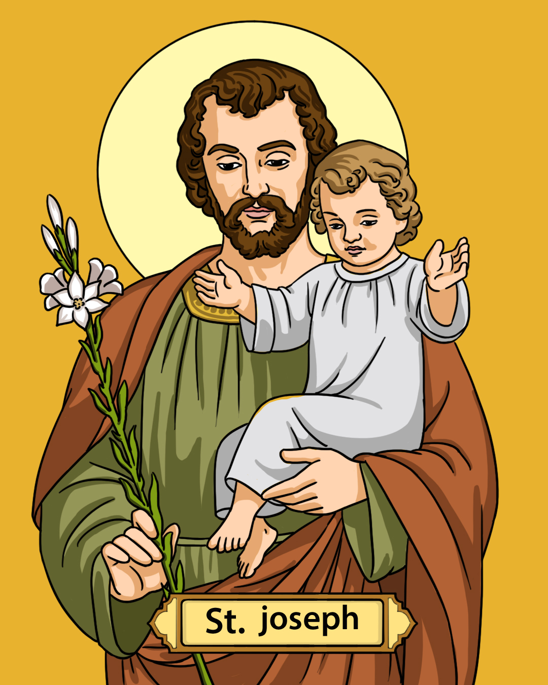 Saint Joseph the Worker, Feast Day May 1 - CatholicBrain.com