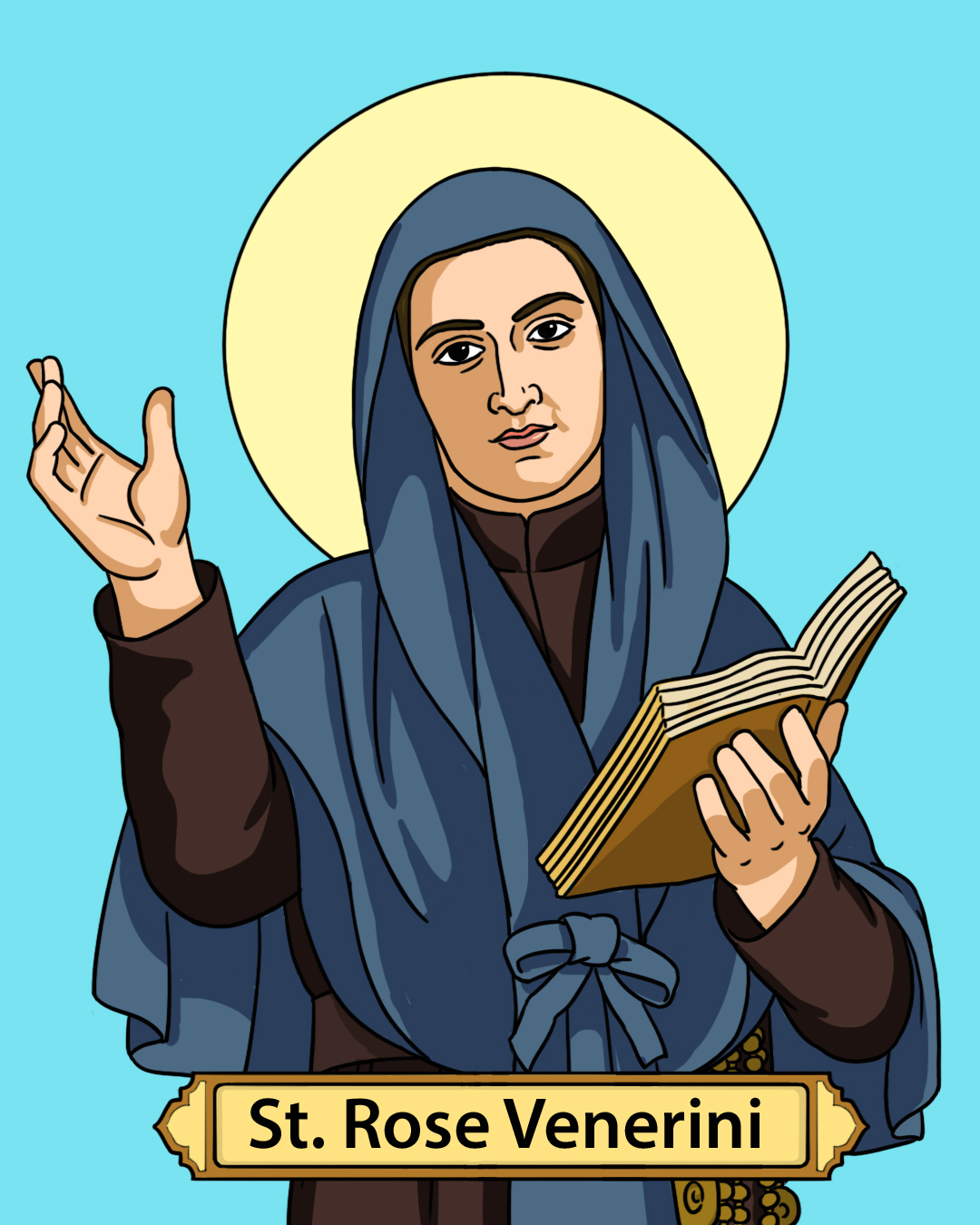 Saint Rose Venerini, Feast Day May 7 - CatholicBrain.com