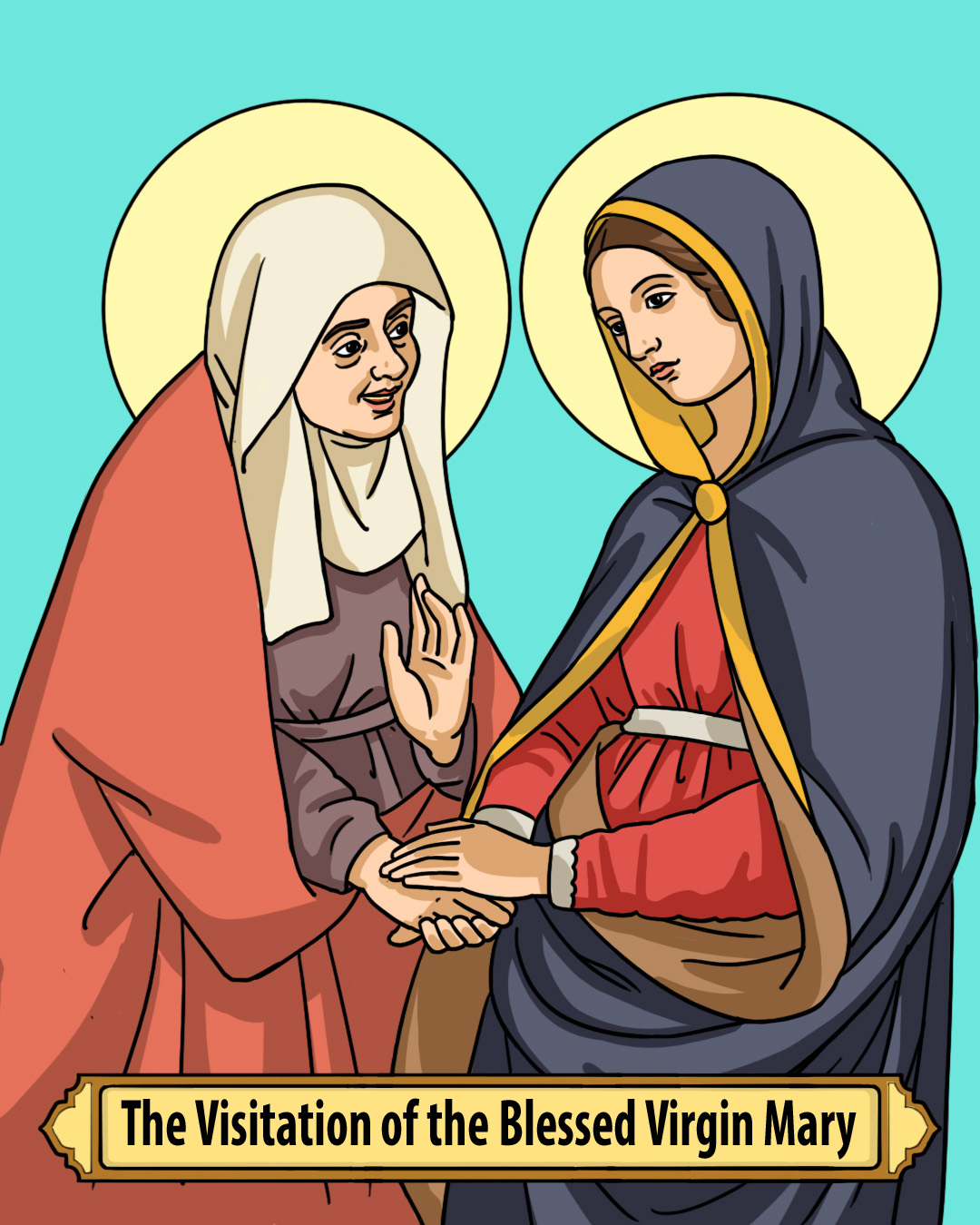 The Visitation of the Blessed Virgin Mary, Feast Day May 31 ...