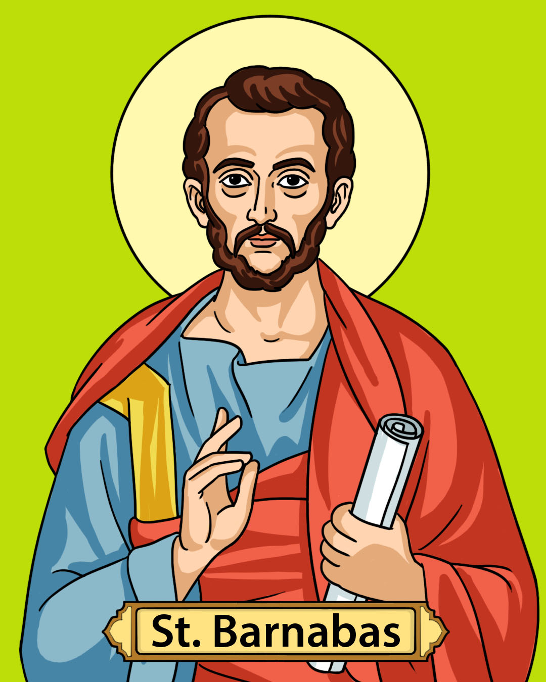 Saint Barnabas, Feast Day June 11 - CatholicBrain.com
