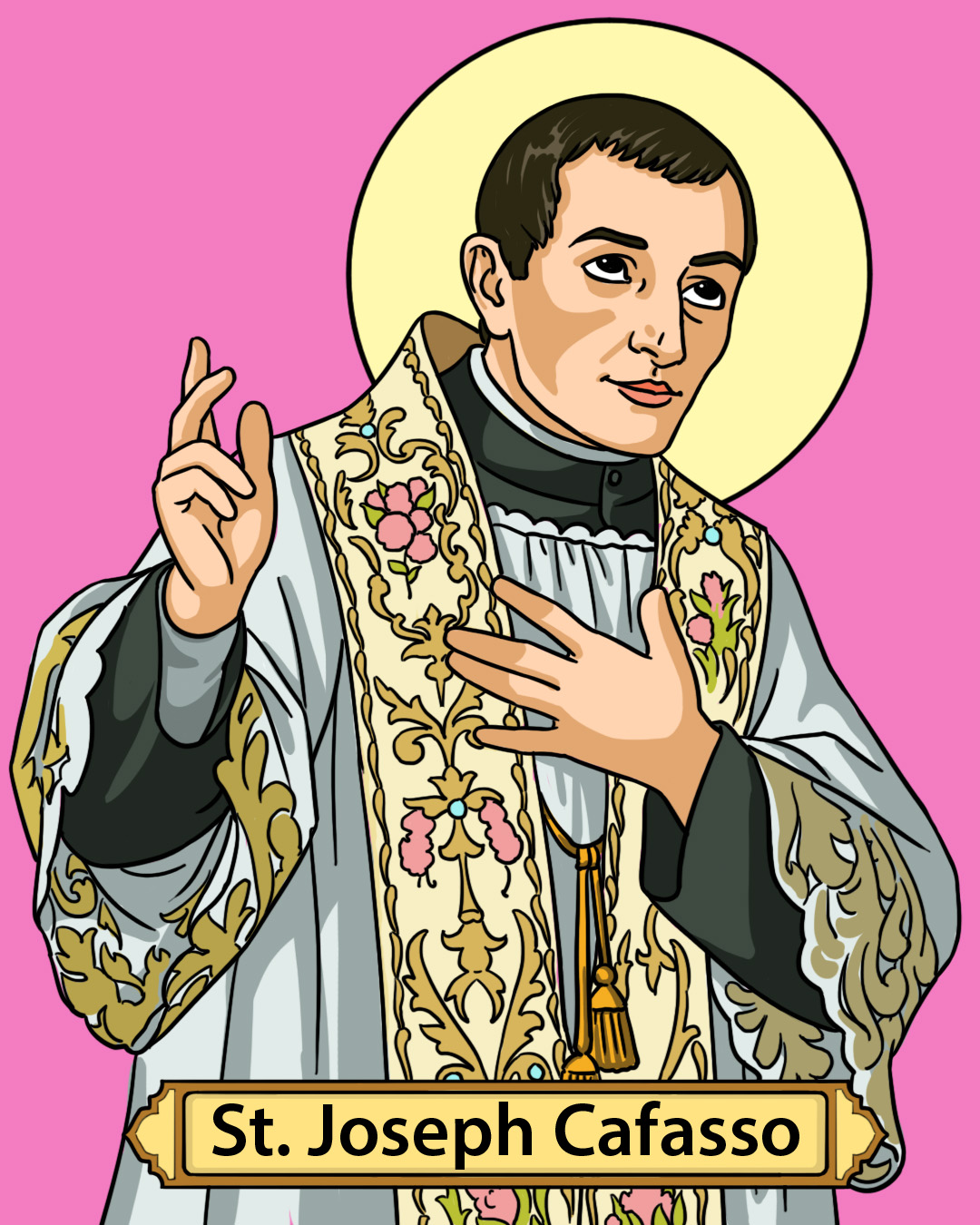Saint Joseph Cafasso, Feast Day June 23 - CatholicBrain.com