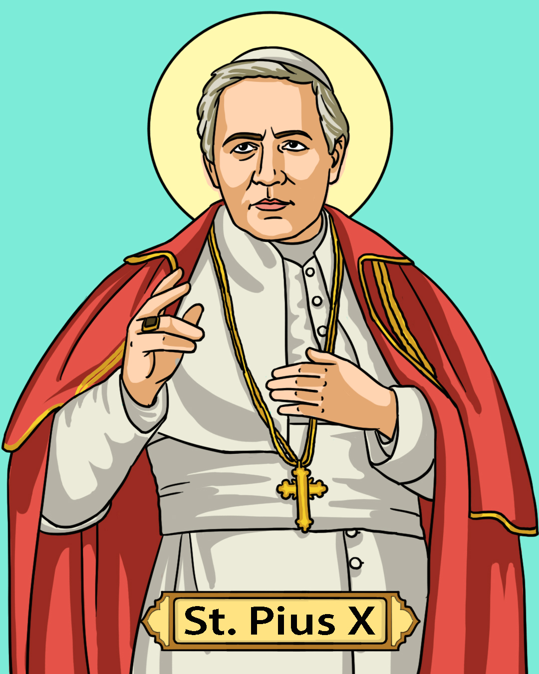 Saint Pius X, Feast Day August 21 - CatholicBrain.com