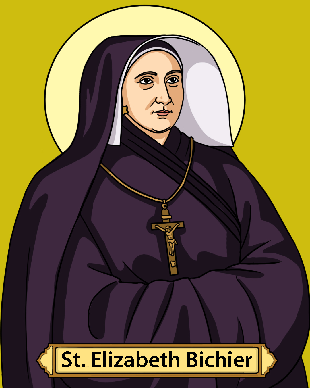 Saint Elizabeth Bichier, Feast Day August 26 - CatholicBrain.com
