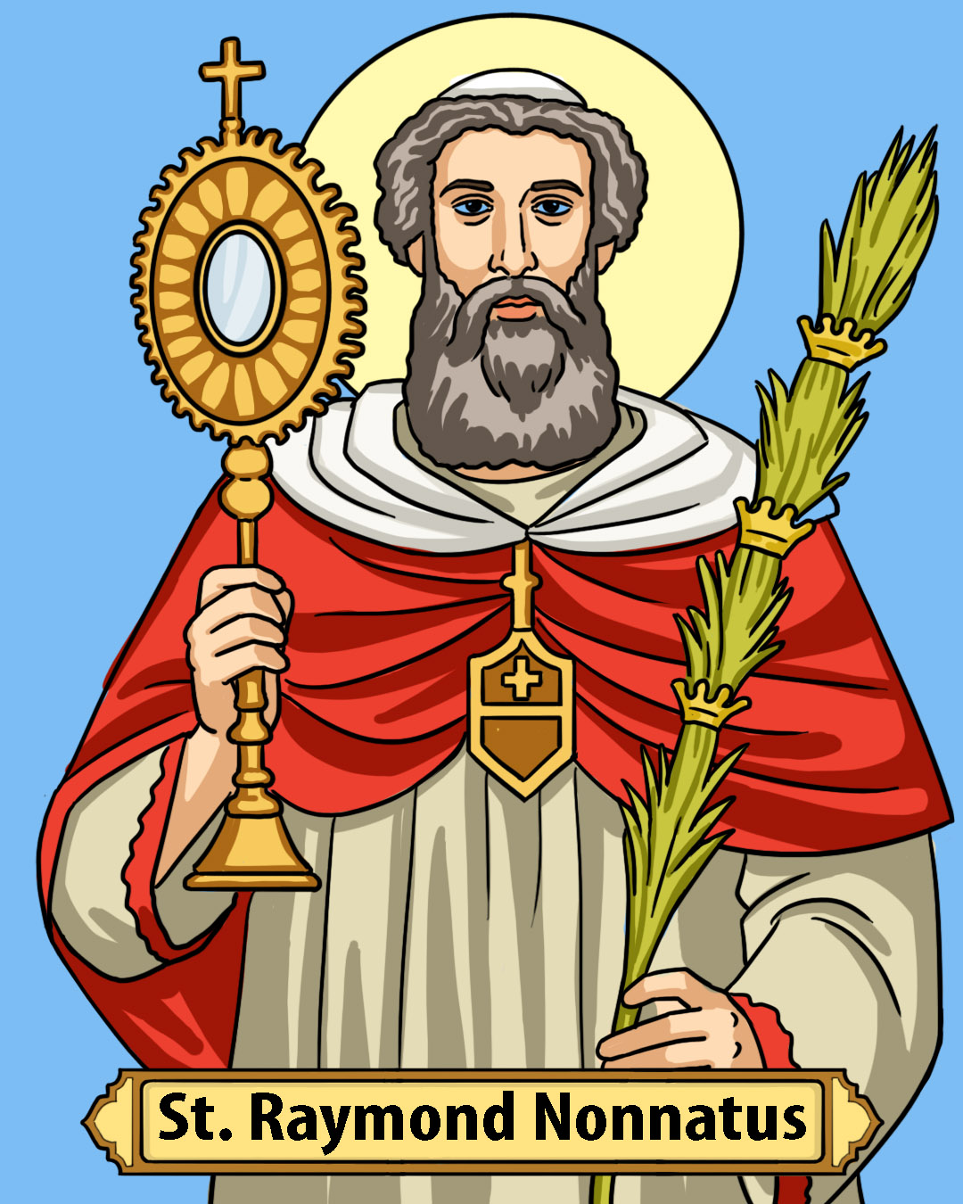 Saint Raymond Nonnatus, Feast Day August 31 - CatholicBrain.com