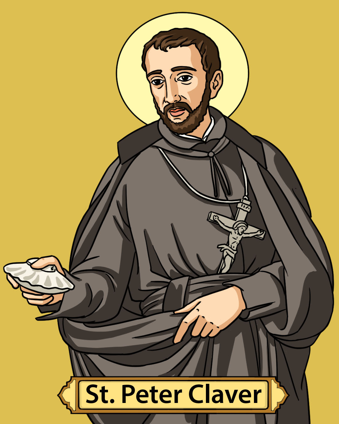 Saint Peter Claver, Feast Day September 9 - CatholicBrain.com