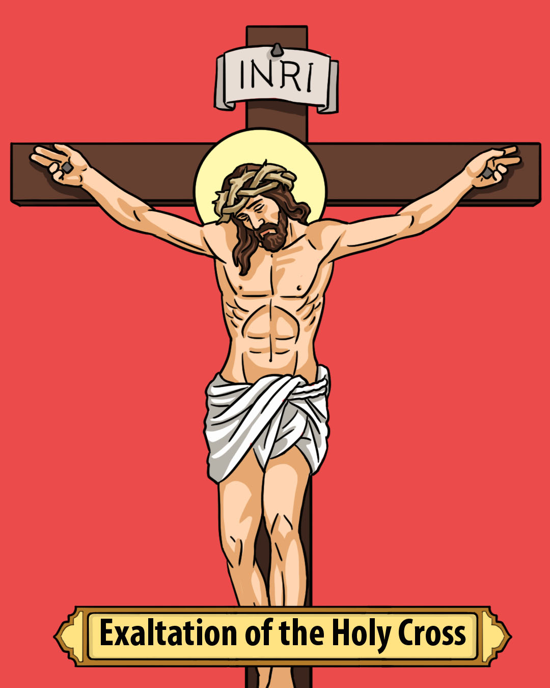 Exaltation of the Holy Cross, Feast Day September 14 - CatholicBrain.com