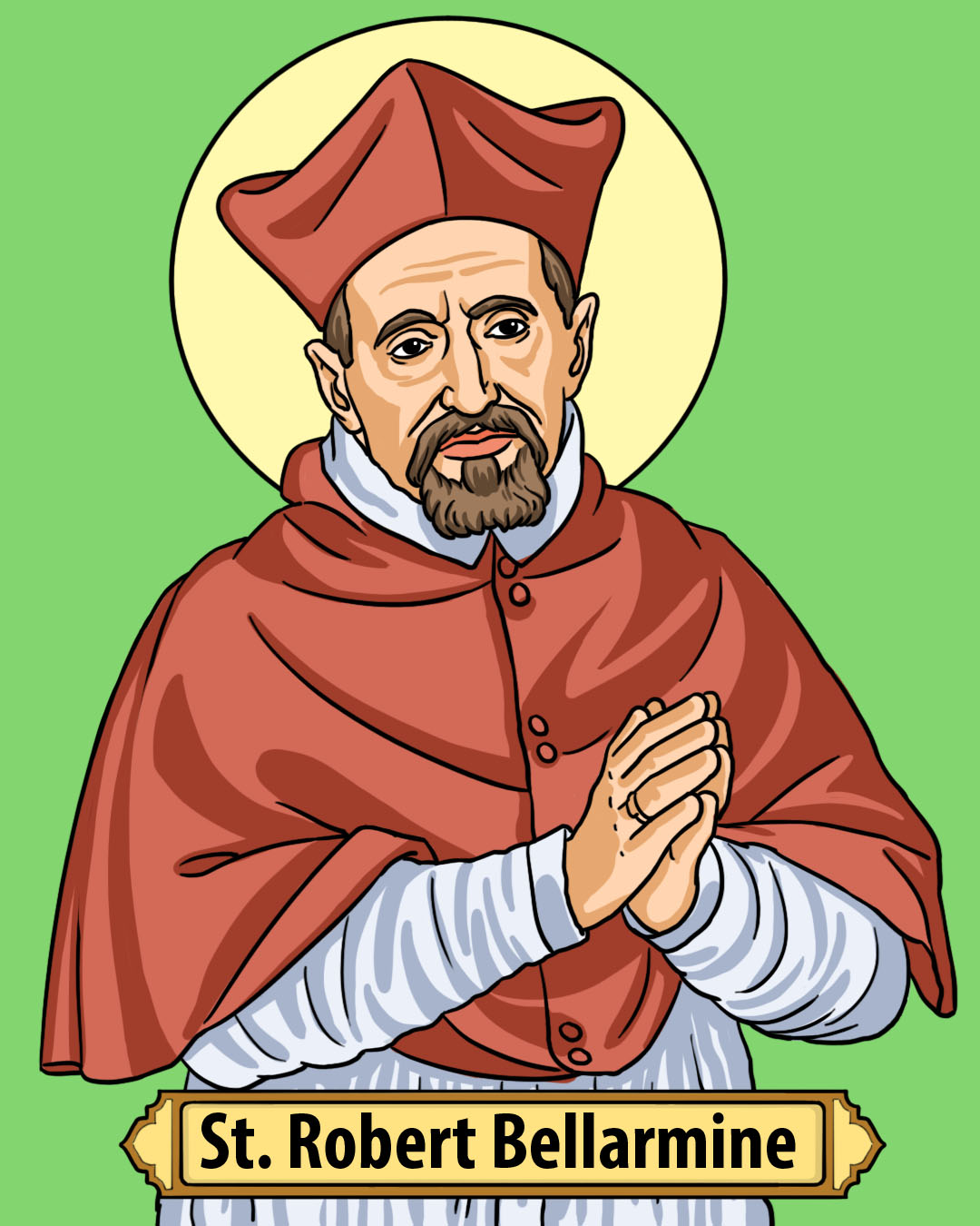 Saint Robert Bellarmine, Feast Day September 17 - CatholicBrain.com