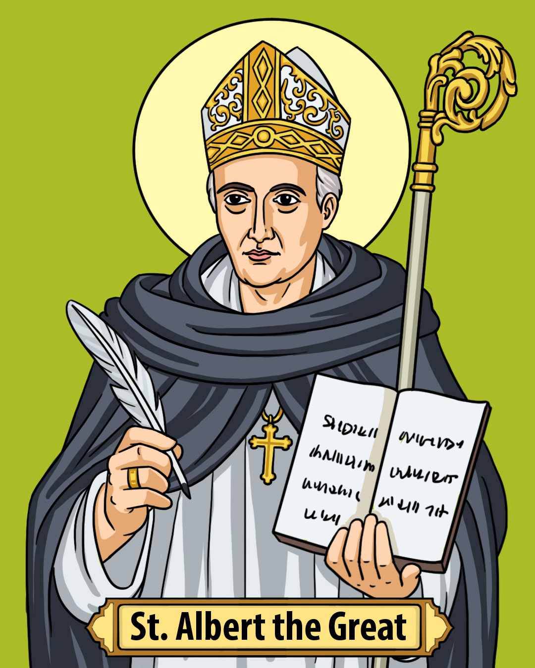 Saint Albert the Great, Feast Day November 15 - CatholicBrain.com