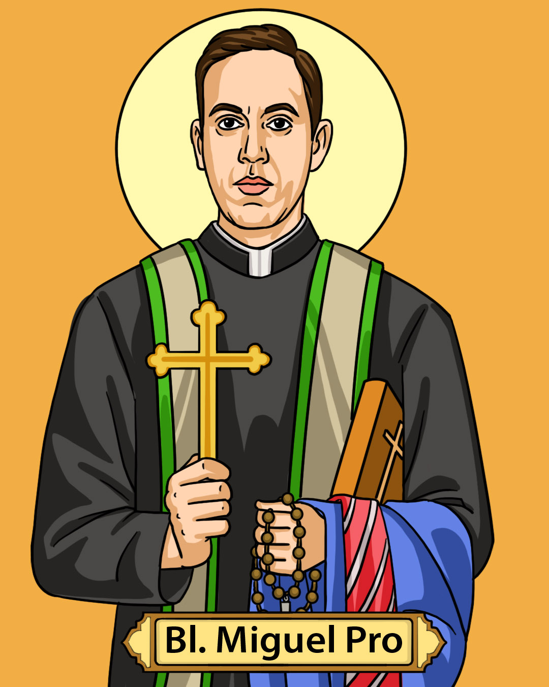 Blessed Miguel Pro, Feast Day November 23 - CatholicBrain.com