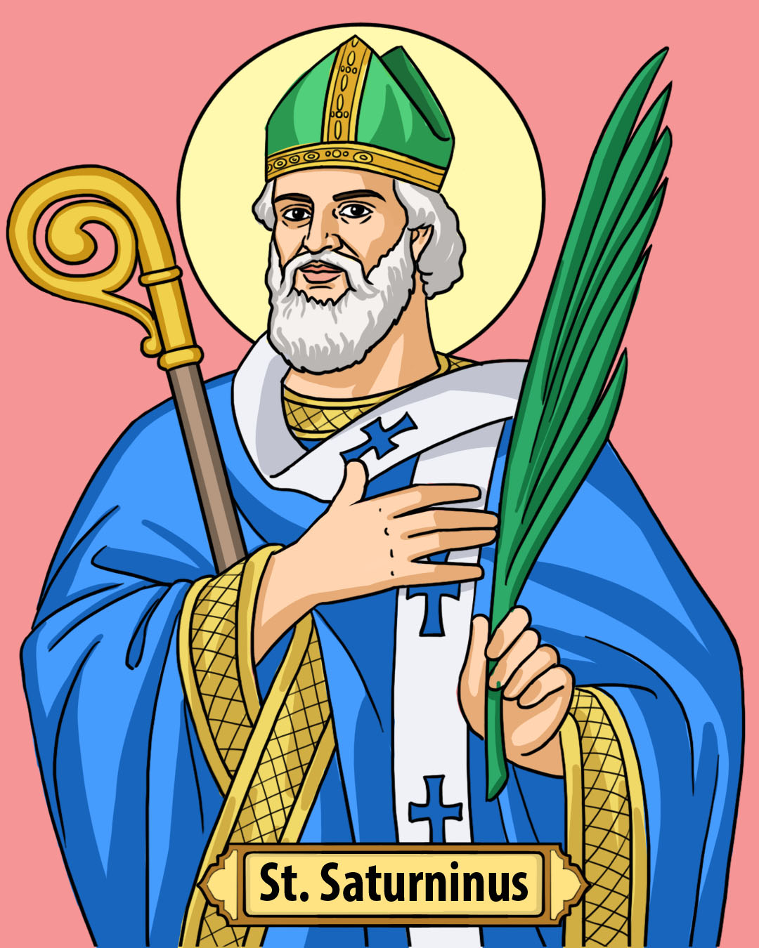Saint Saturninus, Feast Day November 29 - CatholicBrain.com
