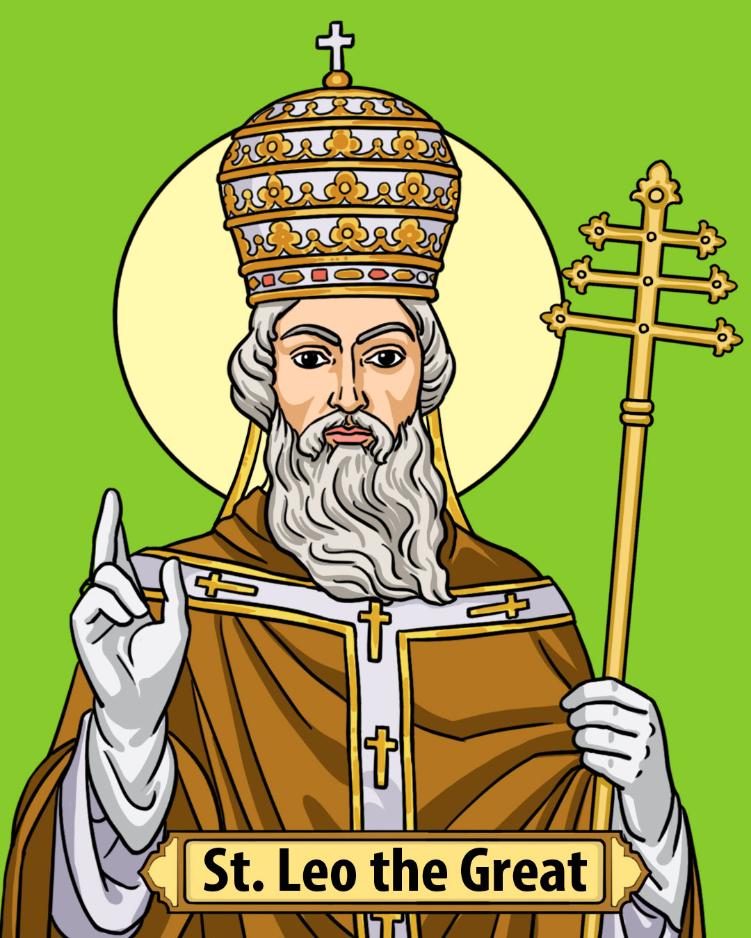 Saint Leo the Great, Feast Day November 10 - CatholicBrain.com
